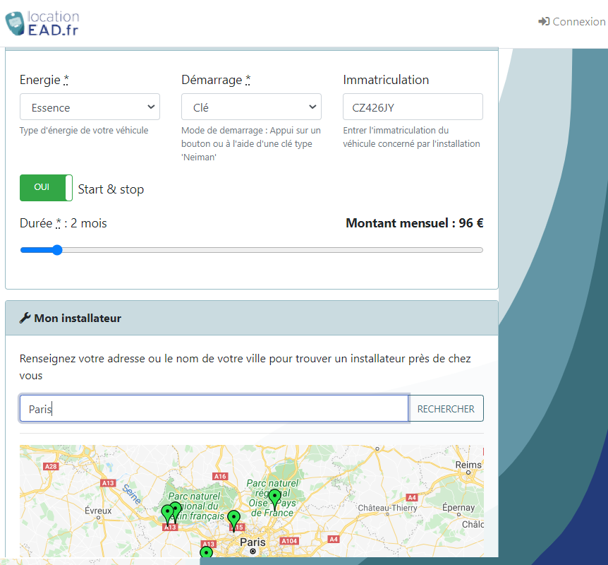 Installation des Ethylotest Anti-Démarrage et prix d'installation